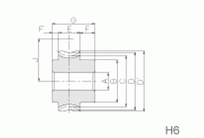 Buy AGF4-20R1 Worm Wheel Online | KHK Worm & Wheels